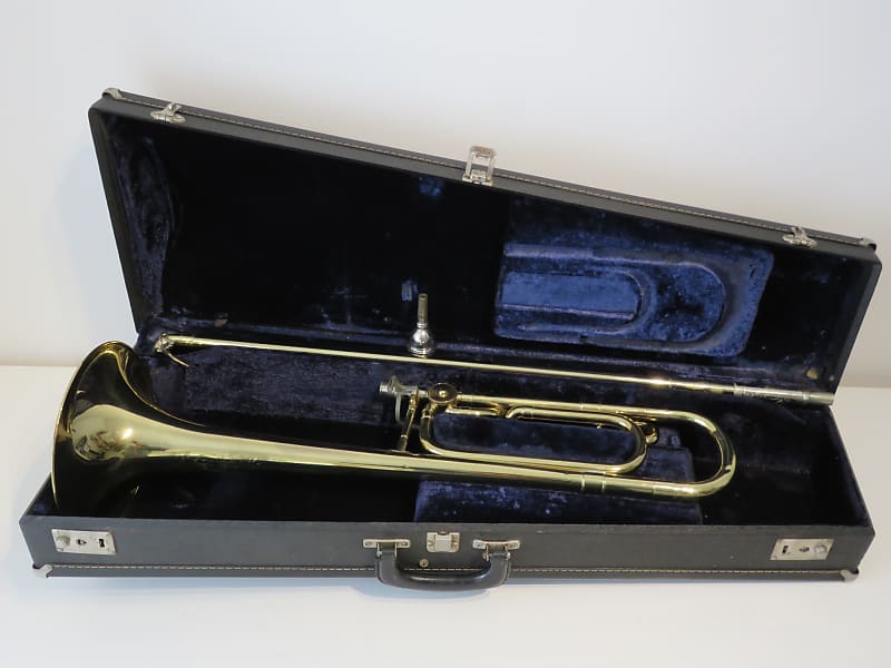1975 Conn 50H Bb/F Tenor Slide Trombone - Great Player | Reverb