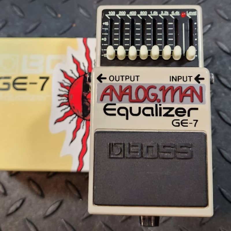 Analogman Boss GE-7 Graphic Equalizer Pro Mod EQ Taiwan | Reverb UK