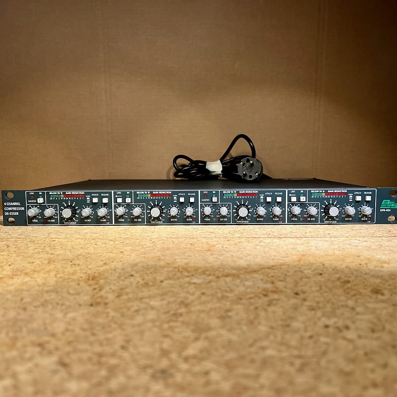 BSS DPR-404 Quad Compressor/De-Esser | Reverb