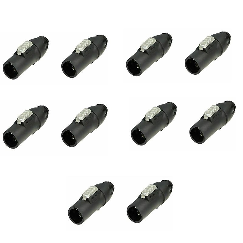 10 Neutrik PowerCon TRUE1 Male Power Cable Connector Rated | Reverb