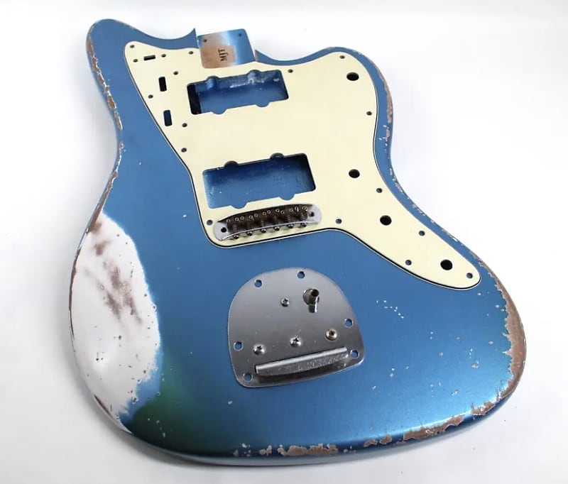 MJT Lightweight Alder Jazzmaster Body 2023 Aged Nitro Lake | Reverb