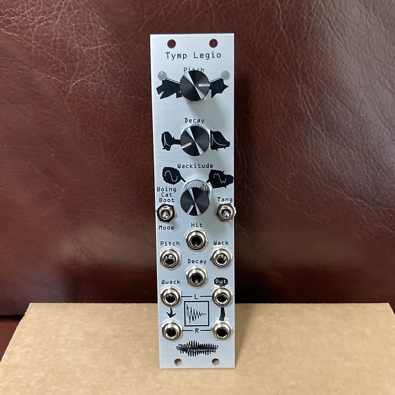 Noise Engineering Tymp Legio (Silver) Compact Percussion | Reverb