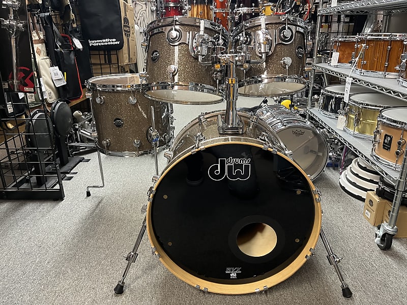 DW Performance Series Champagne Sparkle Drum Set | Reverb