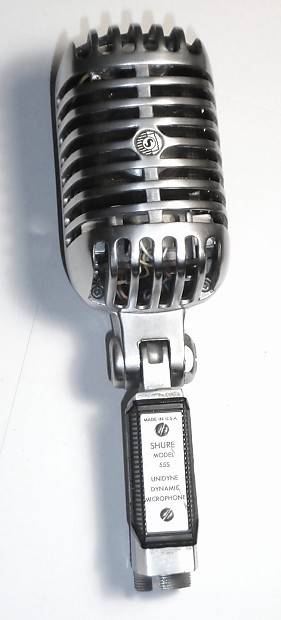 Vintage 60/70's Shure USA Model 55-S 'Unidyne' Dynamic | Reverb