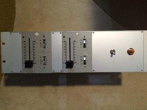 Pair of Telefunken mid 60's V612 line amp/EQ/fader modules | Reverb