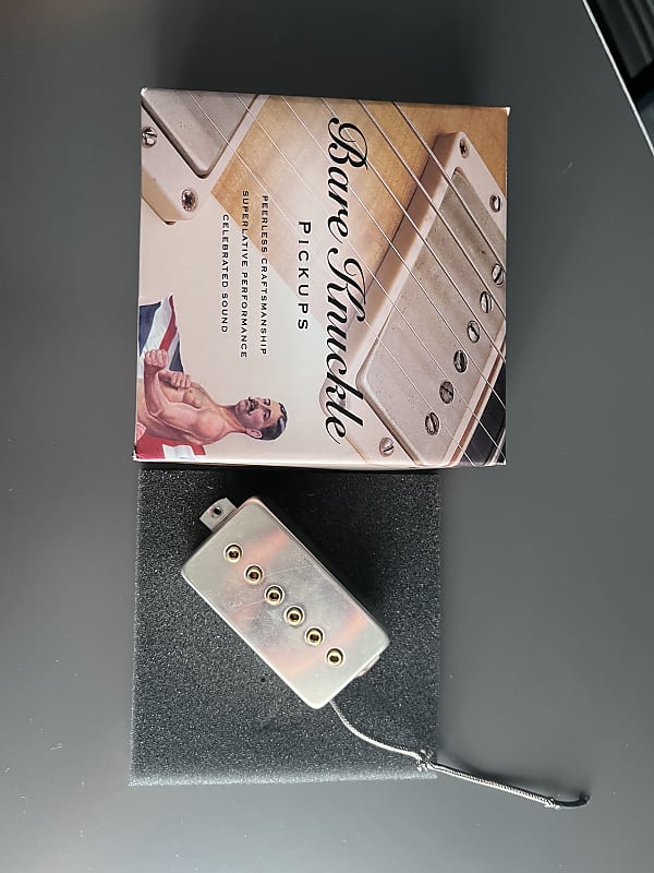 Bare Knuckles Pickups Blue Note P90 HSP Raw Nickel | Reverb