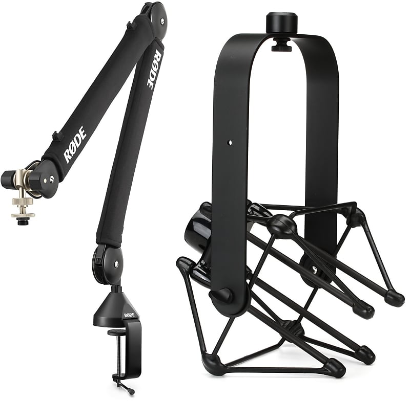 Rode PSA1+ Desk-mounted Broadcast Microphone Boom Arm Bundle | Reverb