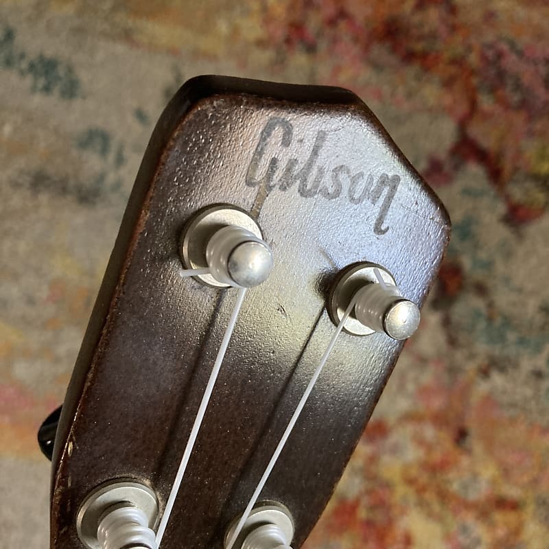 Gibson tenor ukulele - 40's/50's, with alligator case | Reverb