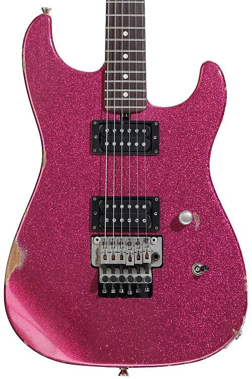Friedman Cali Electric Guitar - Fuscia Flake | Reverb