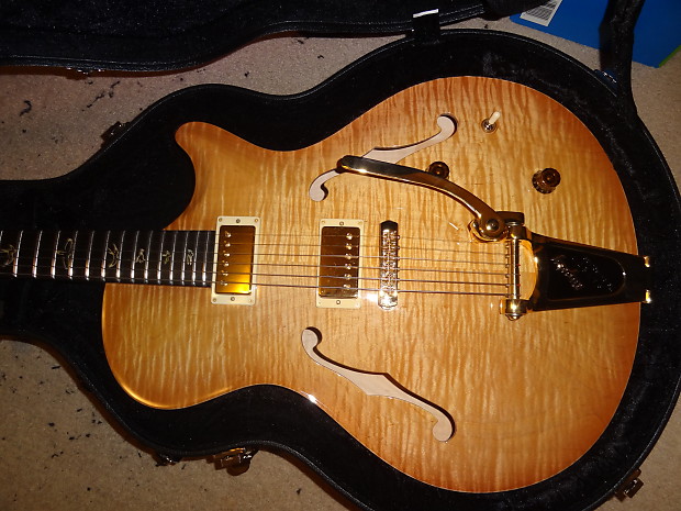 PRS SCJ Thinline Hollowbody Bigsby | Reverb