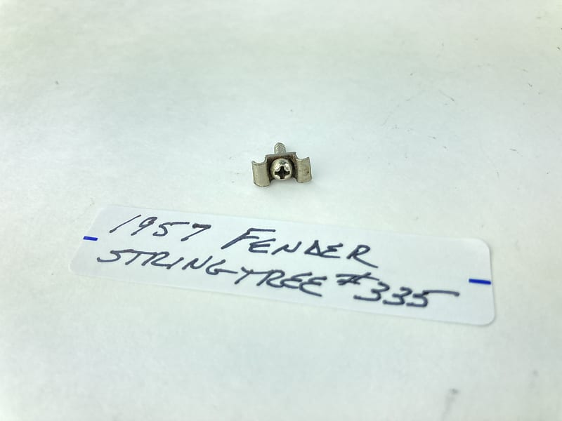 1957 Fender String Tree with Mounting Screw #335 Original | Reverb