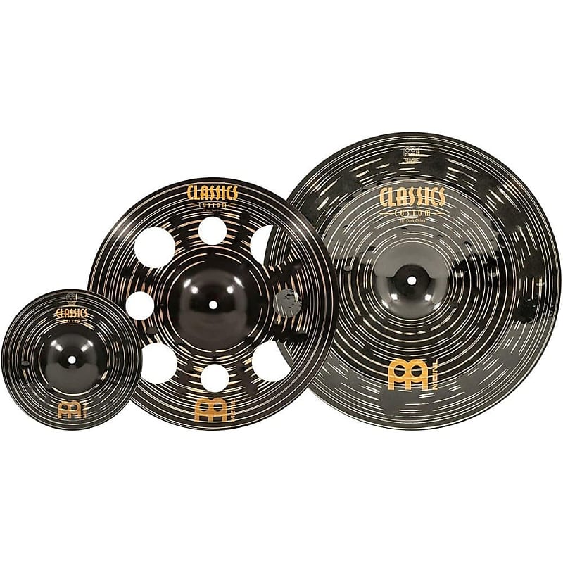 Meinl Classics Custom Dark Effects Pack w/Free 10" Splash | Reverb