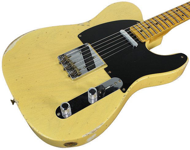 Fender Custom Shop 1951 Relic Nocaster - Faded Nocaster | Reverb