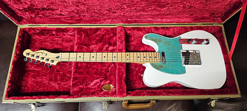 Road Runner RRETT Electric Guitar Case Tweed Hardshell Fender | Reverb