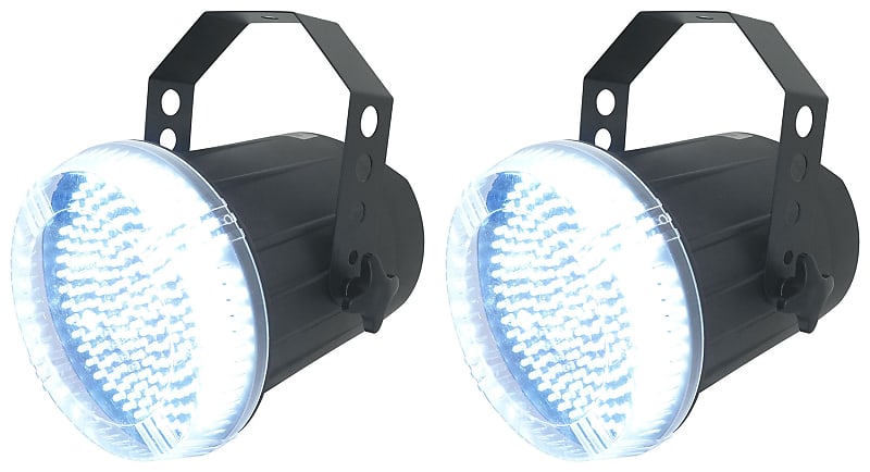 2) American DJ ADJ Snap Shot LED II White Strobe Light Effect | Reverb