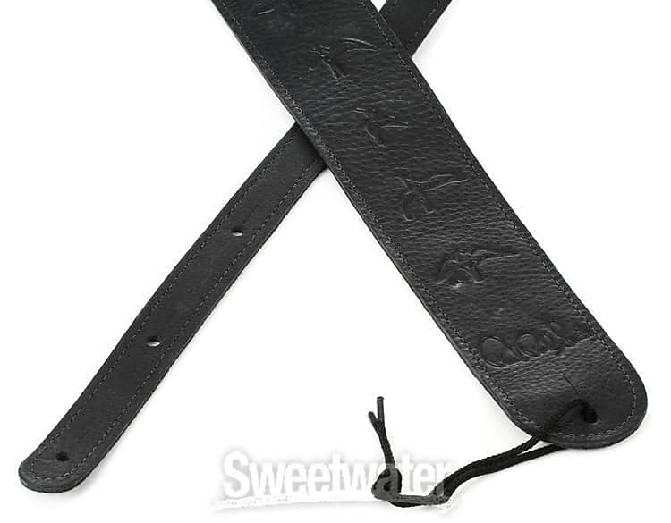 PRS #100156::001: - Leather Guitar Strap with Leather | Reverb Canada