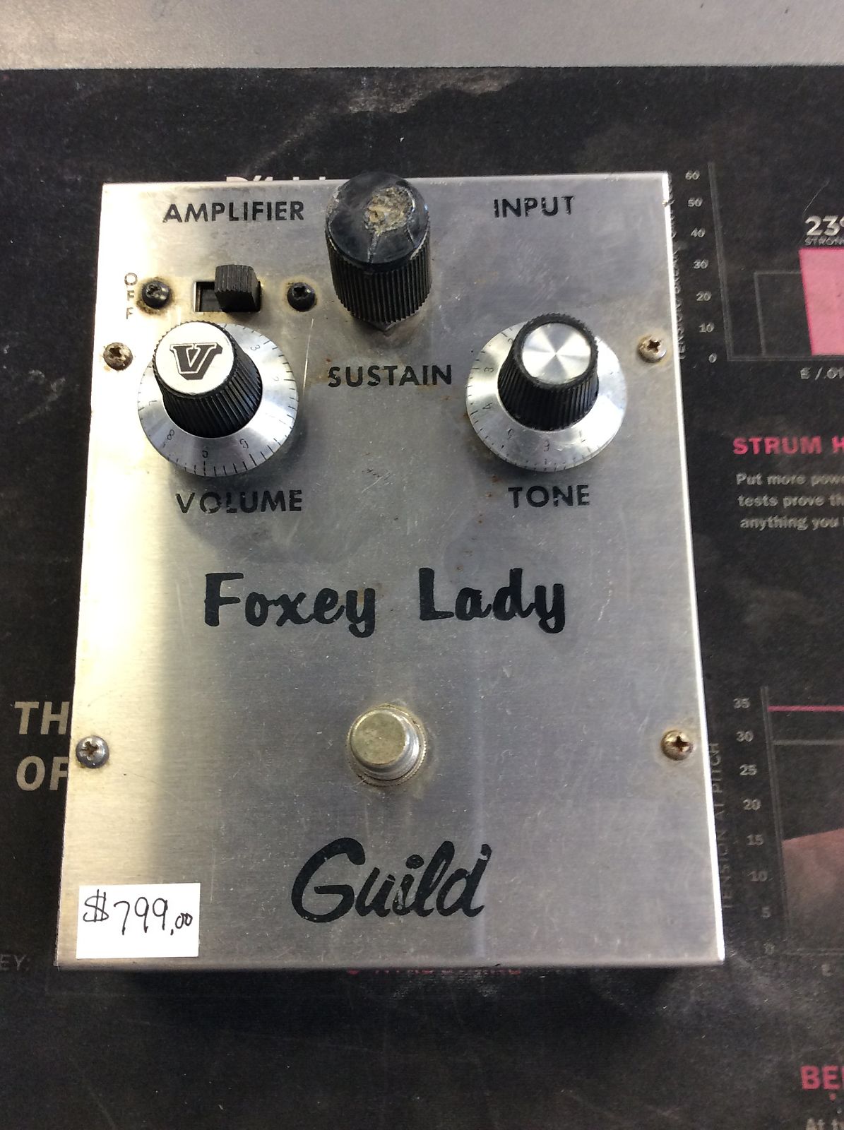 Guild Foxey Lady 3-Knob Fuzz | Reverb Australia