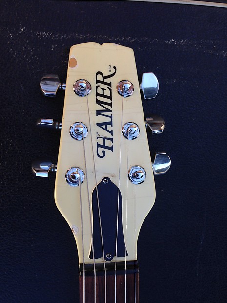 Hamer USA Blitz Guitar 1983 Ivory | Reverb