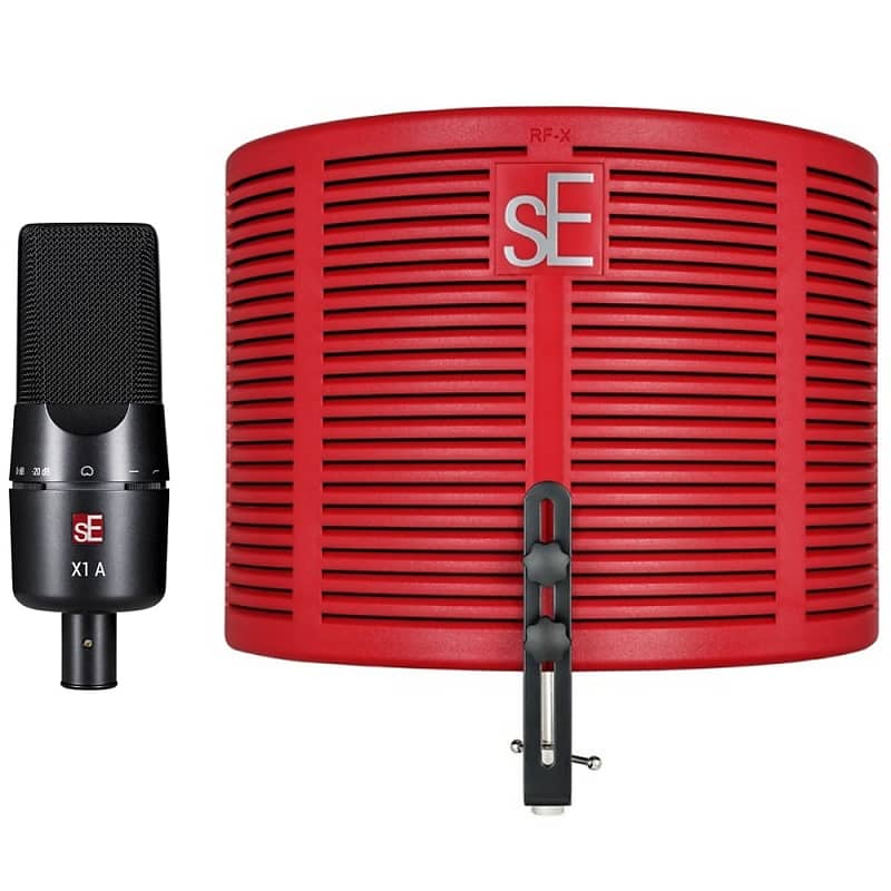 SE ELECTRONICS X1A/RFX-RED Studio Mic & Filter Bundle | Reverb
