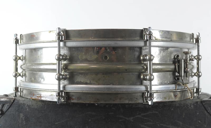 1920s Ludwig 4x14 "All Around" Dance Model Snare Drum | Reverb