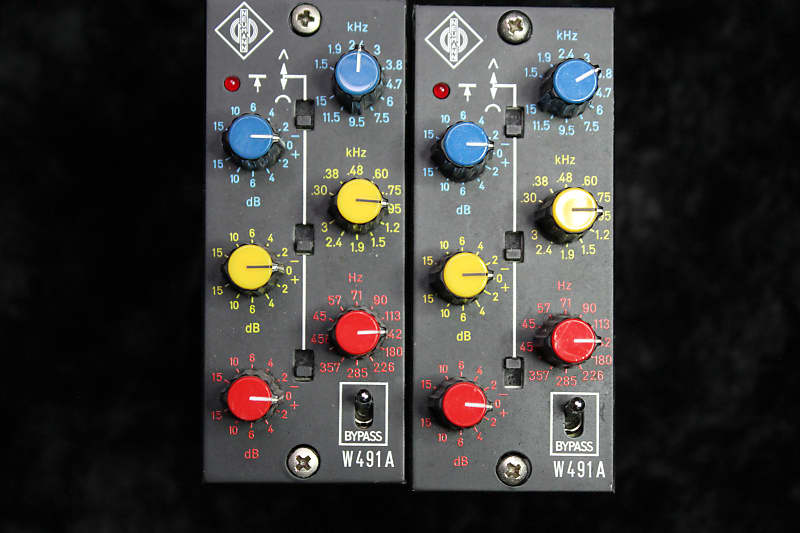Neumann W491 Eqs pair | Reverb