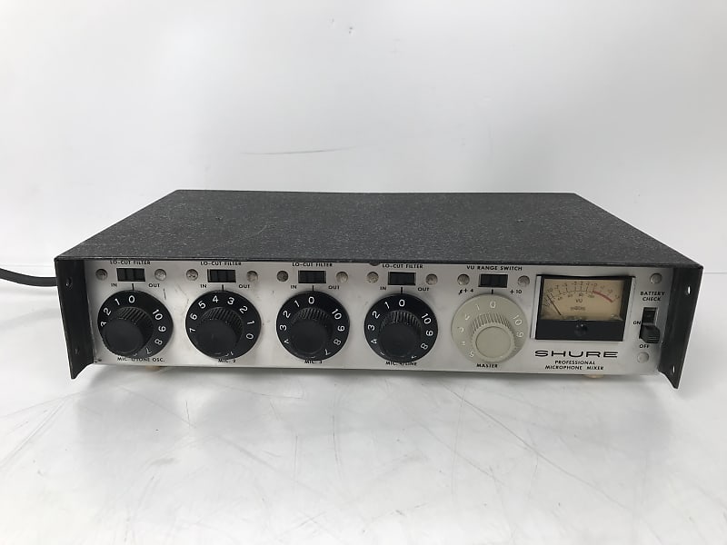 Shure Model M67 Series Vintage Professional Microphone Mixer | Reverb