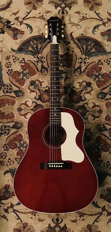 Epiphone EJ 45 1963 2014 Wine Red | Reverb