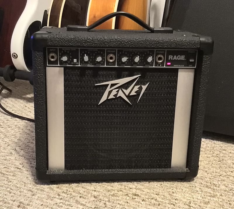 Vintage 80s Peavey amp RAGE model Guitar 12w Amplifier Old | Reverb