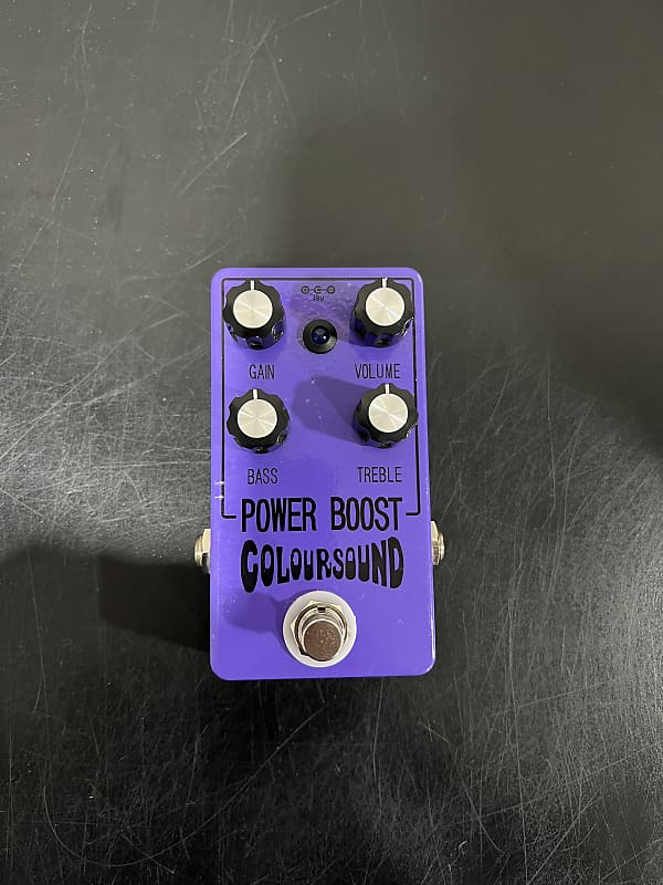 Handmade Colorsound PowerBoost | Reverb