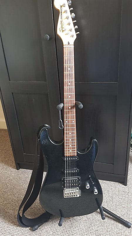 Squier Showmaster 2004 Metallic black Black | Reverb