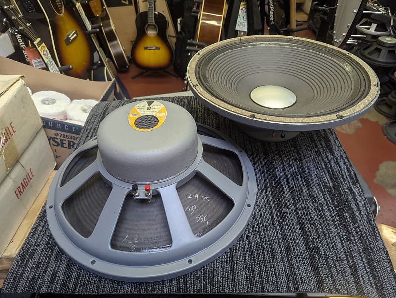 Fantastic Find! Matched Pair 15" JBL D140F-6 Alnico Magnet | Reverb