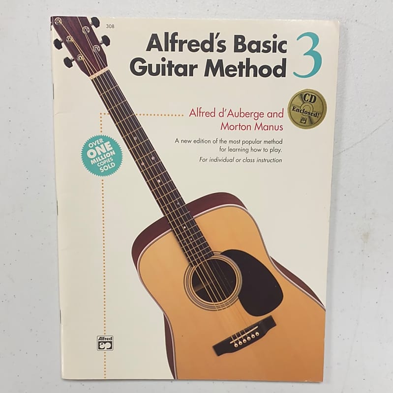 Alfred's Basic Guitar Method 3 - Book+CD | Reverb