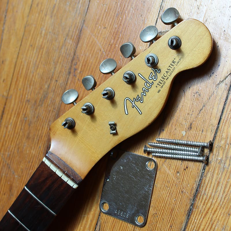 Fender Telecaster Neck & Plate 1960 | Reverb