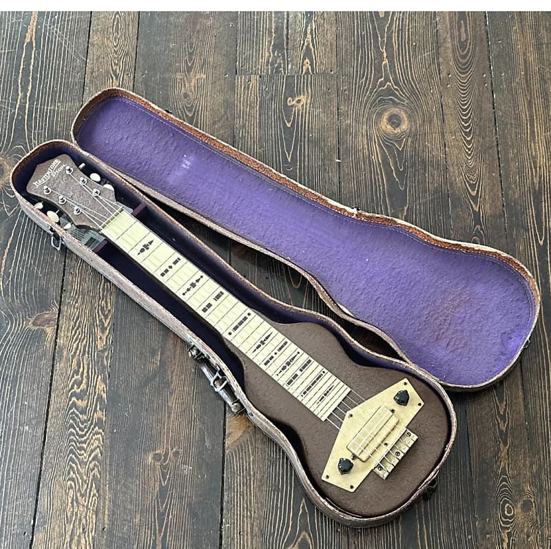 Vintage Gibson Mastertone Special Lap Steel, case, w/ | Reverb