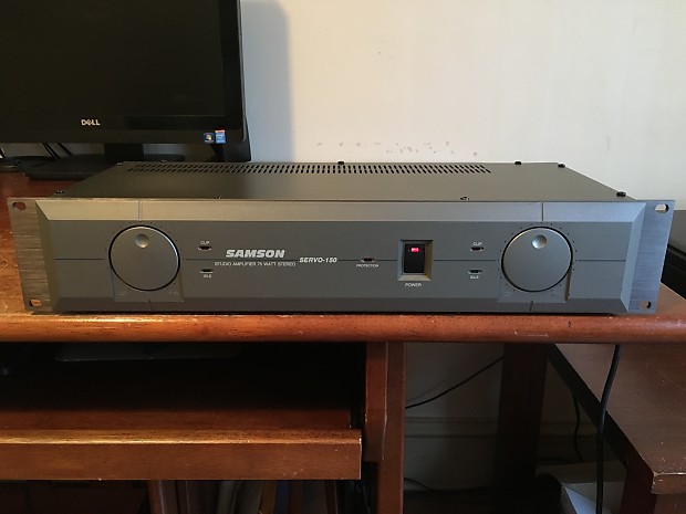 Samson Servo 150 Studio Stereo Power Amplifier. 75 Watts Per | Reverb