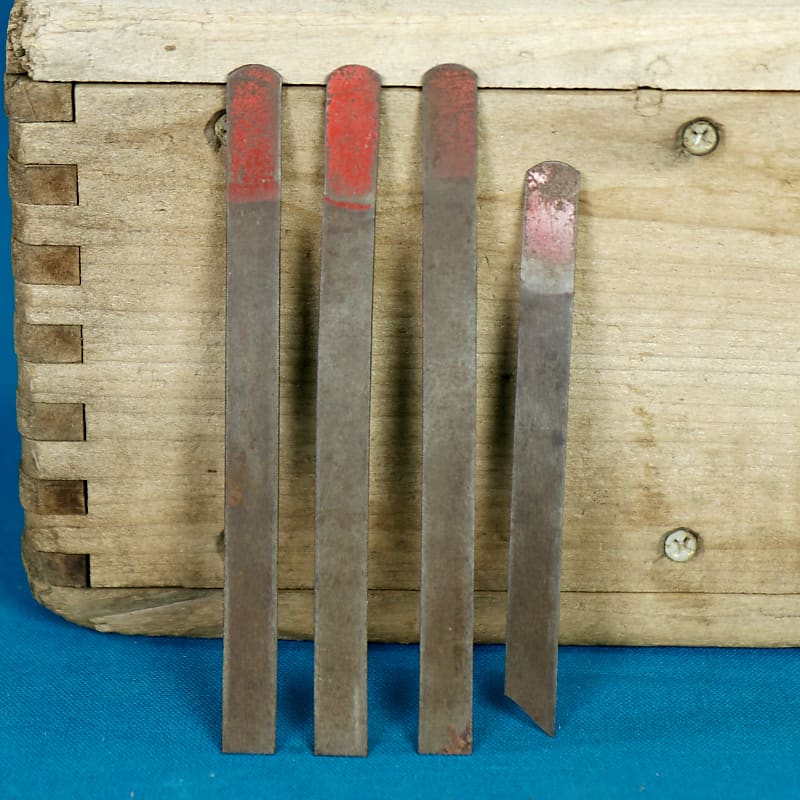 Set of 4 Pro Guitar Nut Files - StewMac AllParts - Luthier | Reverb