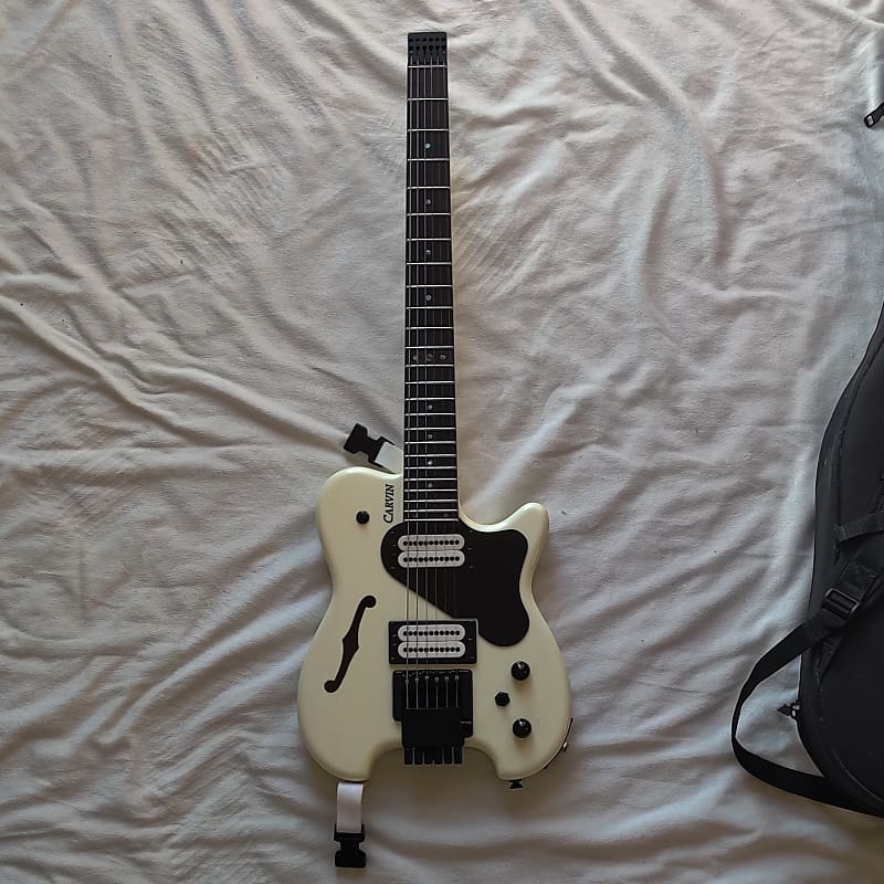 Carvin HH2 Holdsworth Headless 2000s - Cream white | Reverb