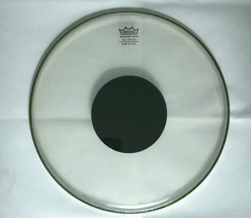 REMO Fell CS BlackDot 12" TRANSPARENT, für Tom, toller, | Reverb