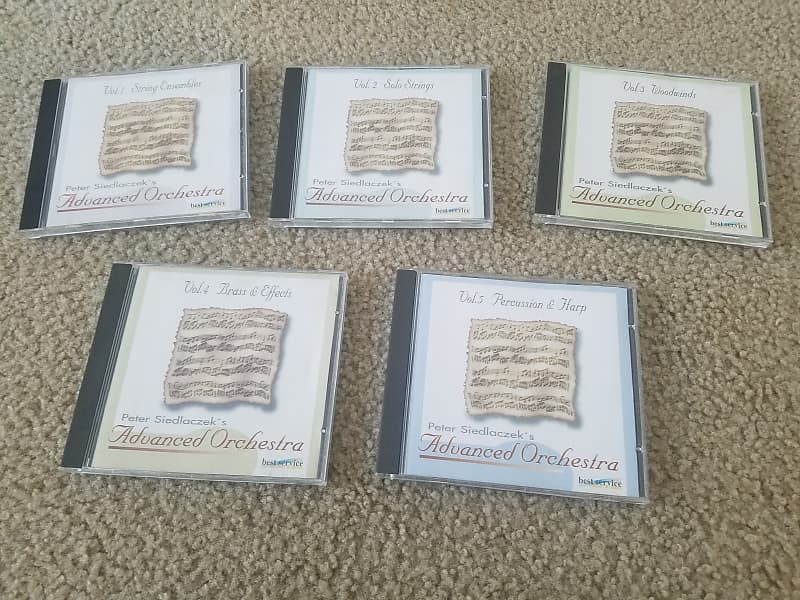 Best Service Peter Siedlaczek´s Advanced Orchestra CD-ROM | Reverb