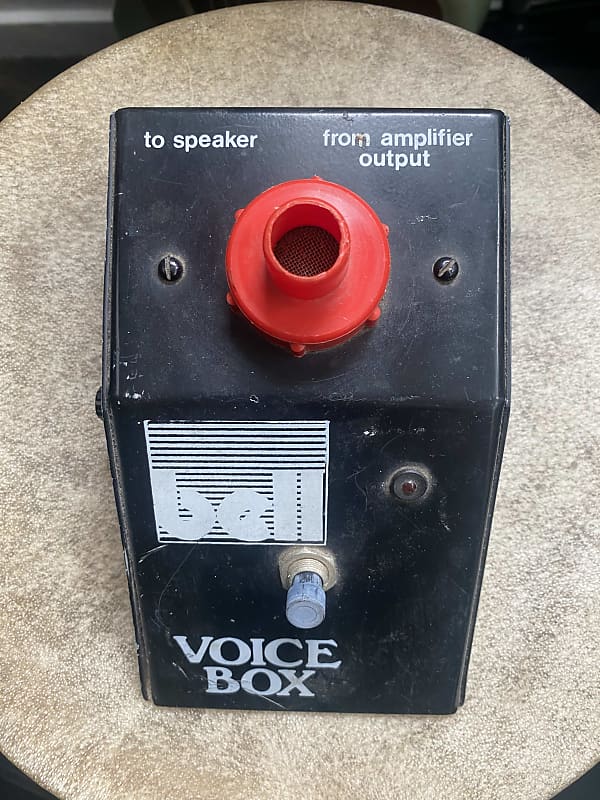 Bell Voice Box (Talk Box) - Black | Reverb