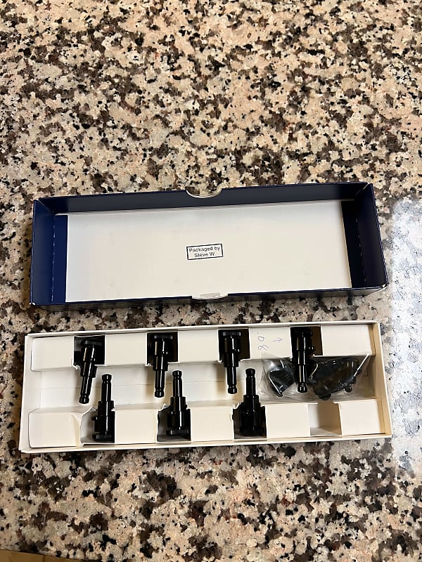 Hipshot Griplock 7-string Lefty Tuners Black | Reverb