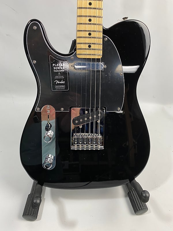 Fender Player Telecaster Left-handed - Black with Maple | Reverb