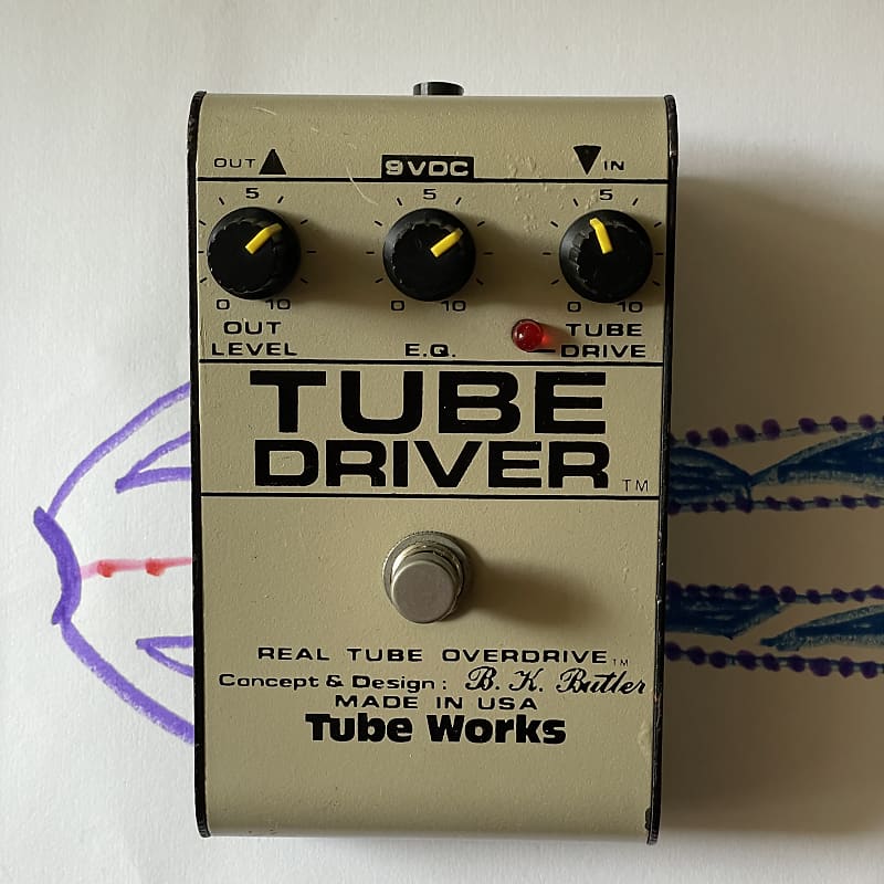 Tube Works BK Butler Tube Driver Pedal | Reverb