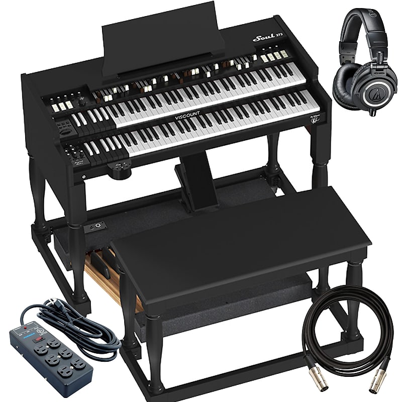 Viscount Legend SOUL 273 Digital Tonewheel Organ - Black | Reverb