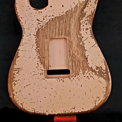 Voodoo Turkey ultra heavy relic stratocaster body masterbuilt | Reverb