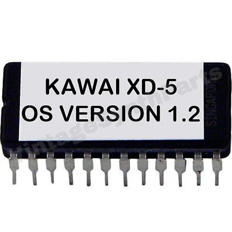 Kawai Xd-5 Version 1.2 firmware latest OS EPROM Xd5 Synth | Reverb UK