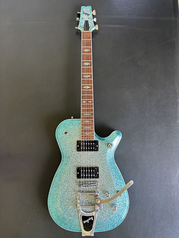 GMP ROXIE Deluxe Custom 2000 - Turquoise/Siver metalkflake | Reverb