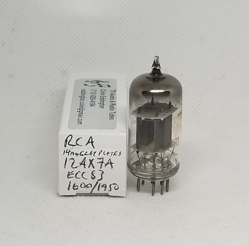 RCA 12AX7A Gray Plate Single NOS ECC83 12AX7 | Reverb Canada