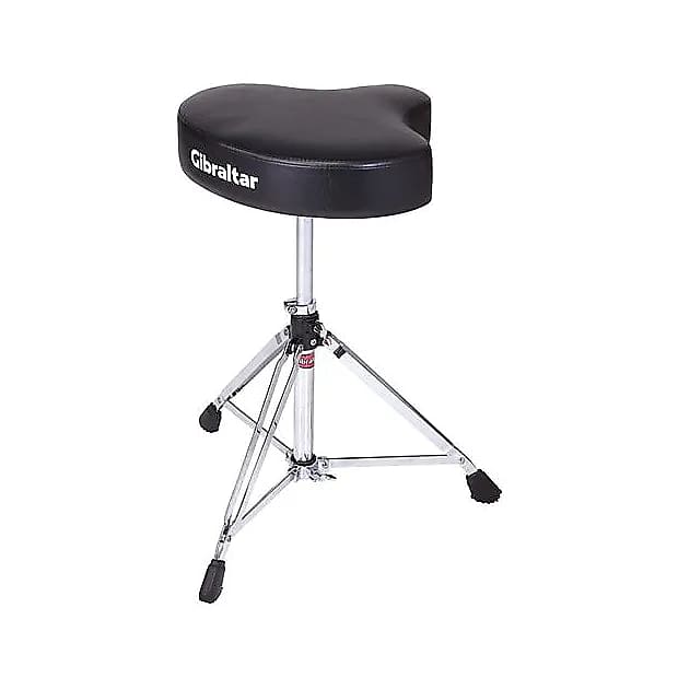 Gibraltar 6608 Drum Throne with Motorcycle Seat - ( O ) | Reverb