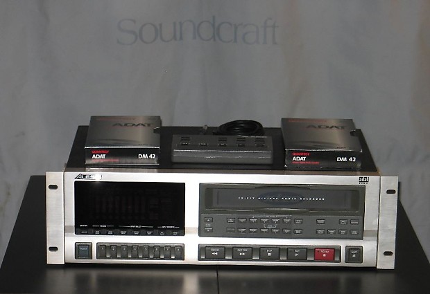 Alesis ADAT XT20 Type II 8 Track Digital MultiTrack Tape | Reverb